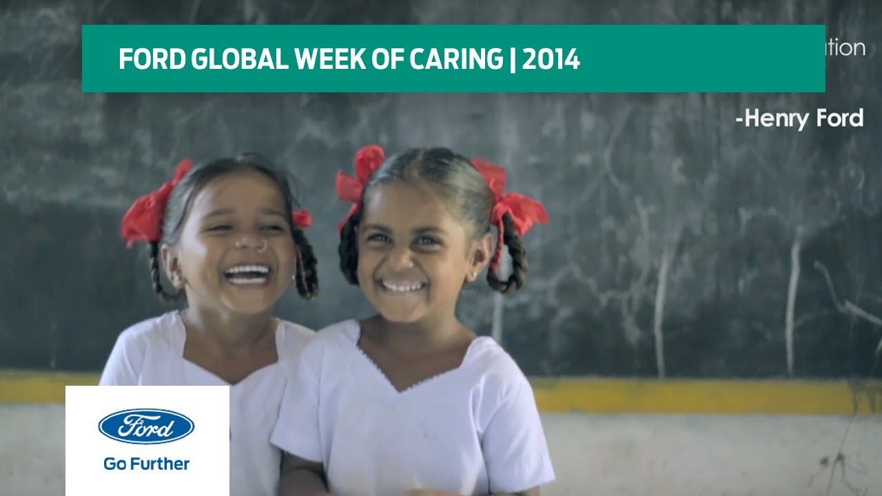 Ford Global Week of Caring | Ford India - YouTube