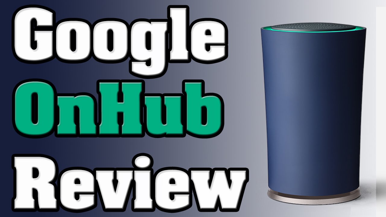 Google OnHub WiFi Router Review RANT - YouTube