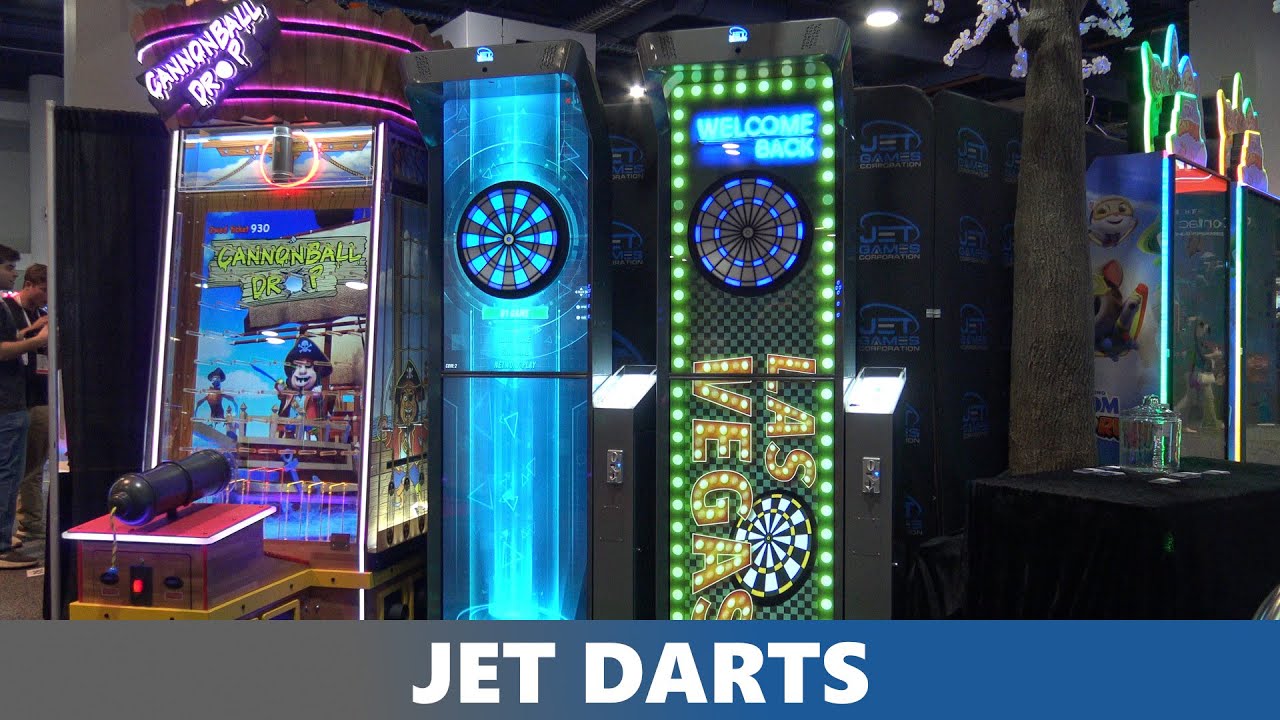JET Darts by JET Games USA [Amusement Expo 2025] - YouTube