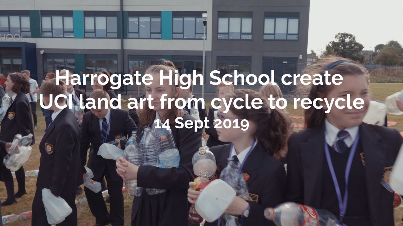 Harrogate High School UCI land art - YouTube