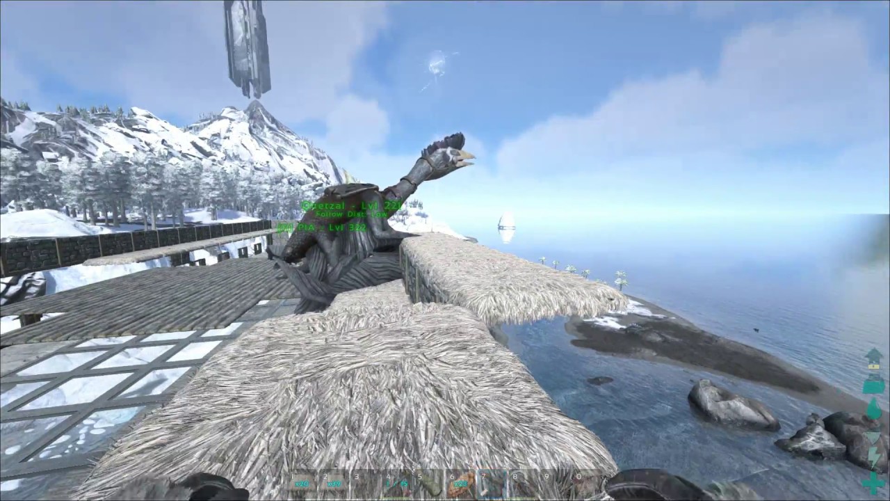 Ark Survival Evolved Vanilla S4 E8 Base Upgrades & Flyer Hanger Build ...