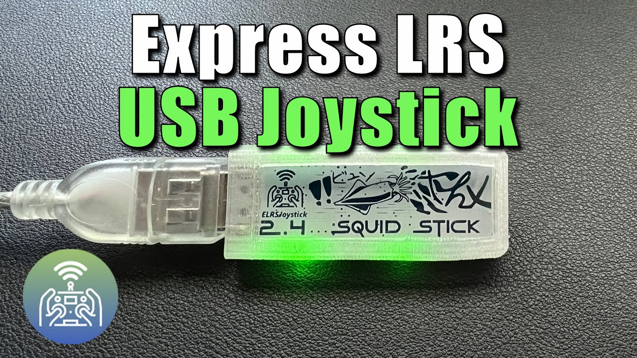 NEW Express LRS USB Wireless Joystick • ELRS Squid Stick - YouTube