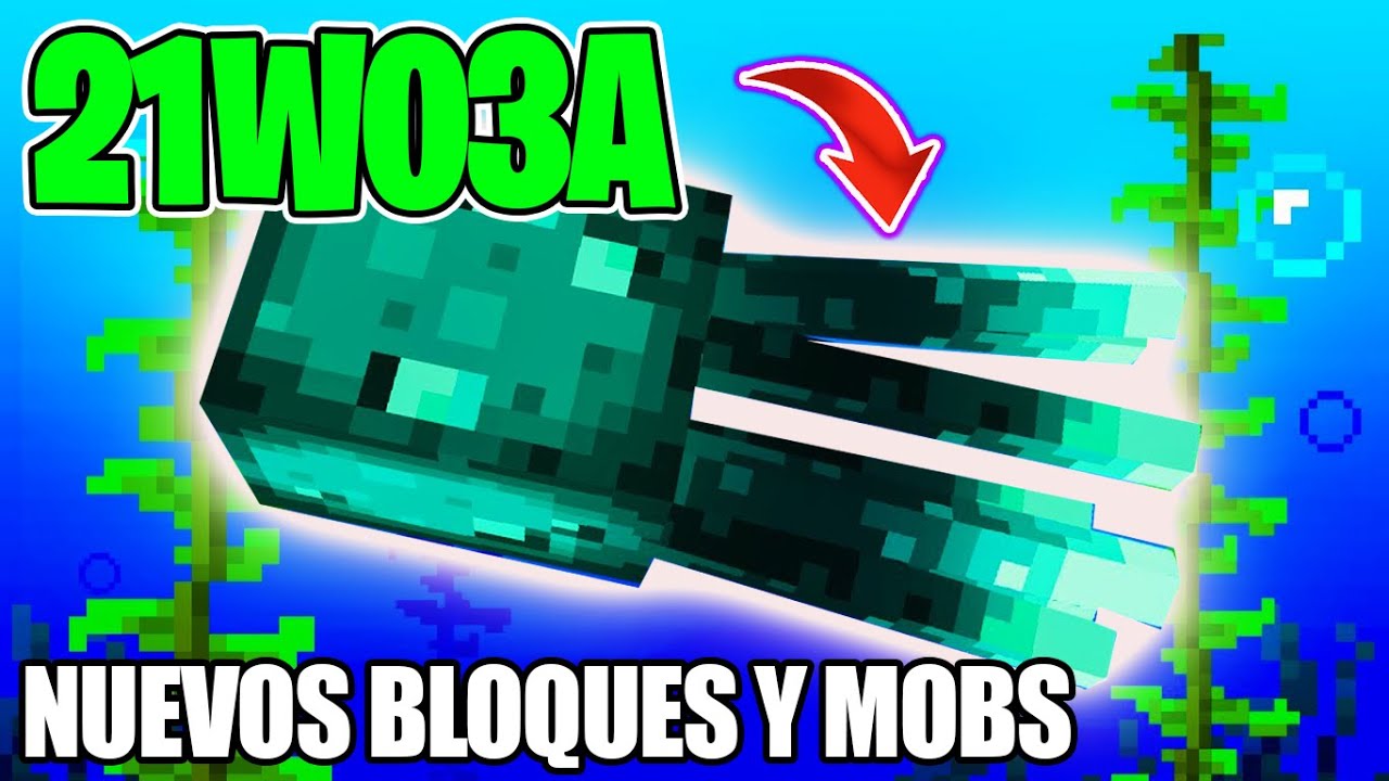 ¡NUEVO MOB y NUEVOS BLOQUES! *BRUTAL* | 21w03a Review | Minecraft 1.17 - YouTube