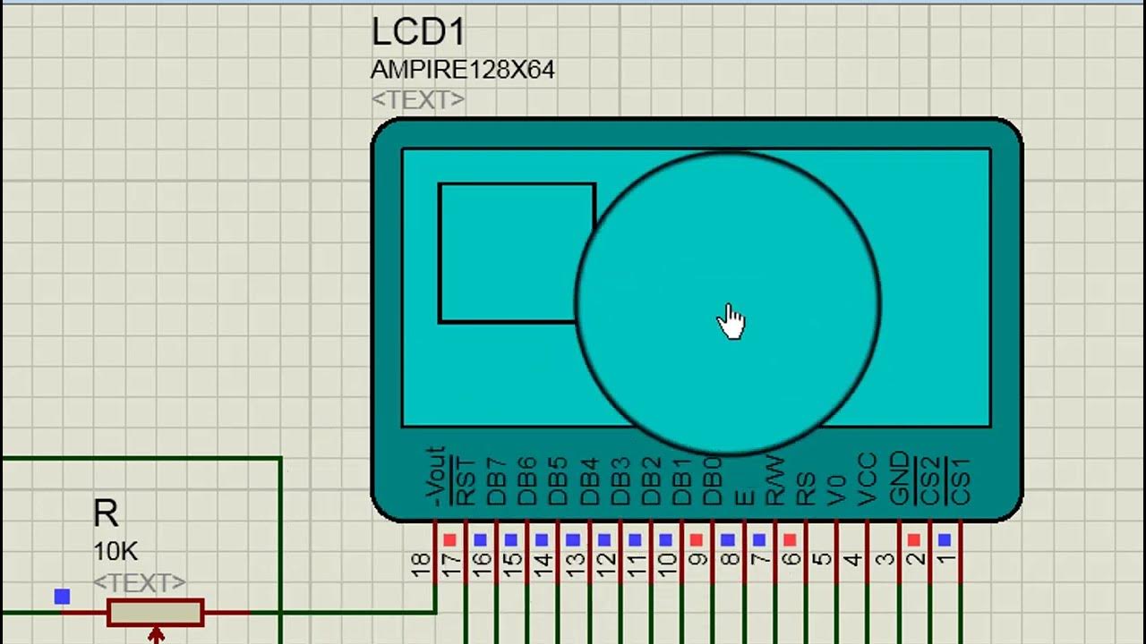 Glcd Interfacing With Pic Microcontroller Mikroc Youtube