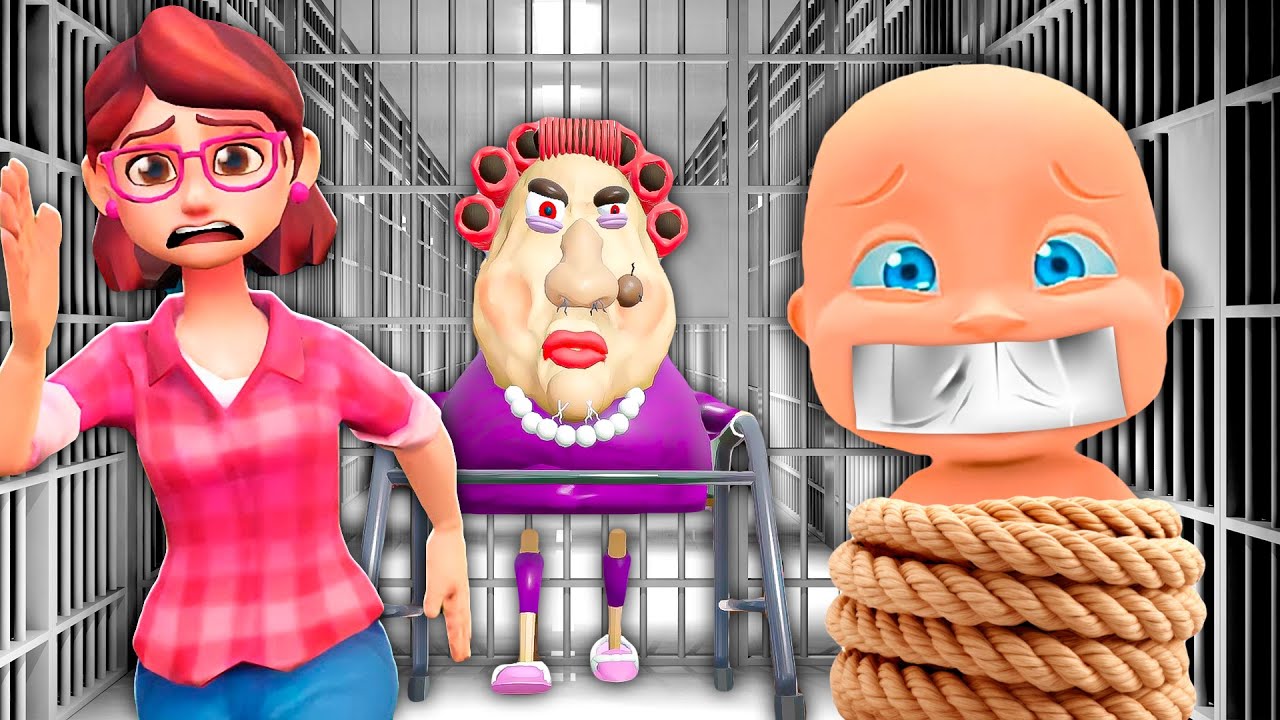 Mommy SAVES Baby From EVIL GRANDMA Prison! - YouTube