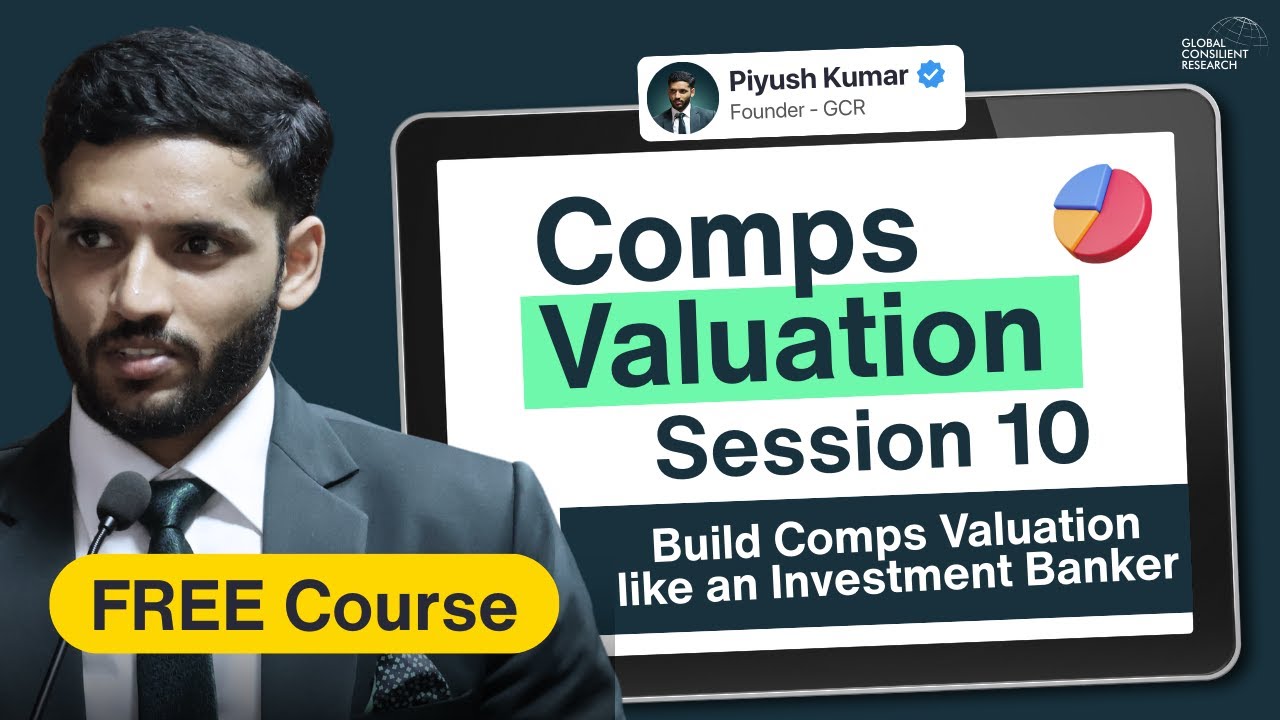 Comps Valuation Modelling | Free Financial Modelling Course | Session ...