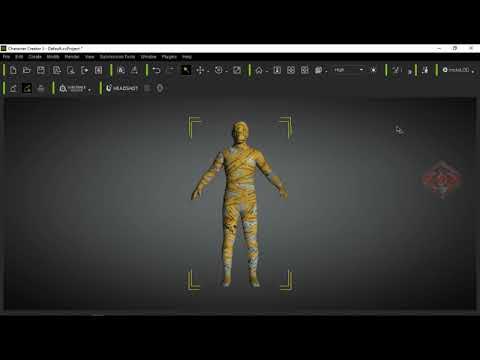 Attach Cloth to Character | CHARACTER CREATOR 3.4 - YouTube