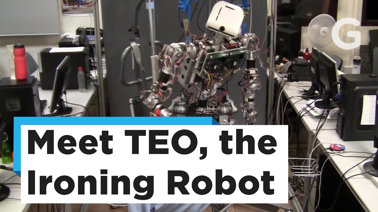 Meet TEO, the Ironing Robot of Your Dreams - YouTube