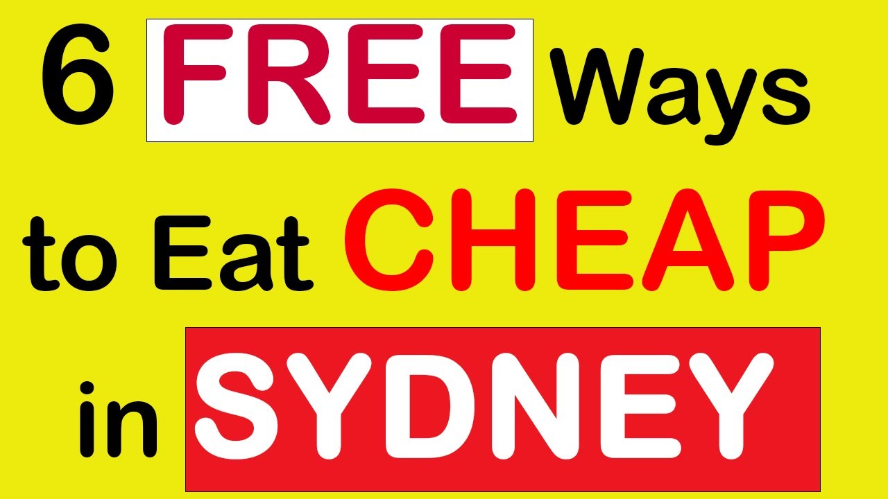 6 Free Ways to Eat Out Cheap using Free Apps in Sydney (and beyond ...