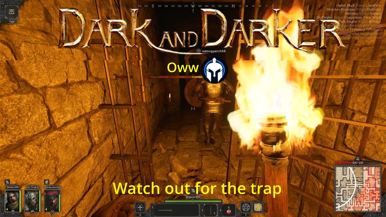 these traps are deadly in dark and darker - YouTube