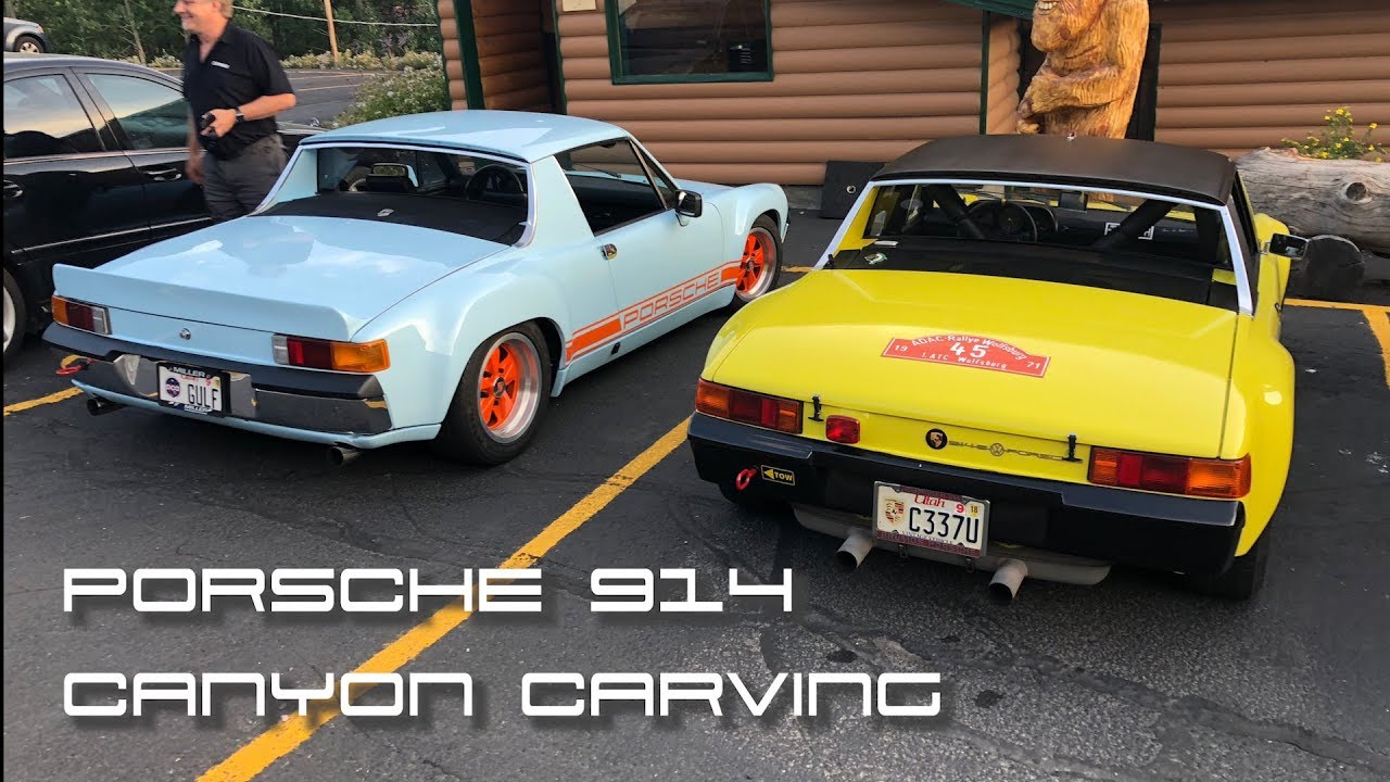 Porsche 914 Canyon Carving Driving Video - YouTube