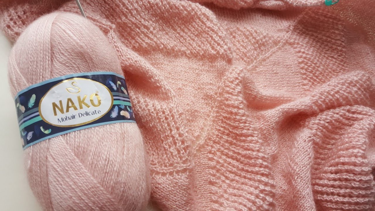 Самый полный обзор пряжи Nako Mohair Delicate / Нако Мохер Деликате ...