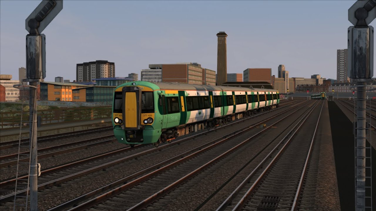 Train Simulator | AP Class 377 (EP) | 1B08 07:05 London Victoria ...