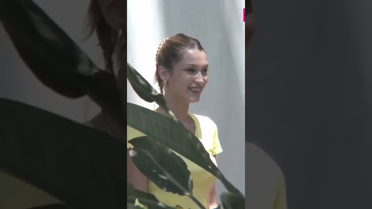 Bella Hadid Meeting Fans tiktok papibrum - YouTube