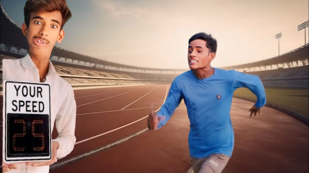 Running speed test 🏃‍♂️ - YouTube