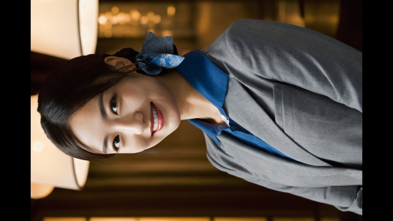 【4K】AI Lookbook stewardess story|Beautiful Womans Art - YouTube