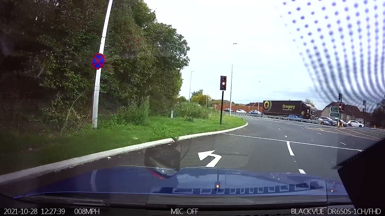 Wraxall Road Throughabout From Cadbury Heath To Warmley - YouTube