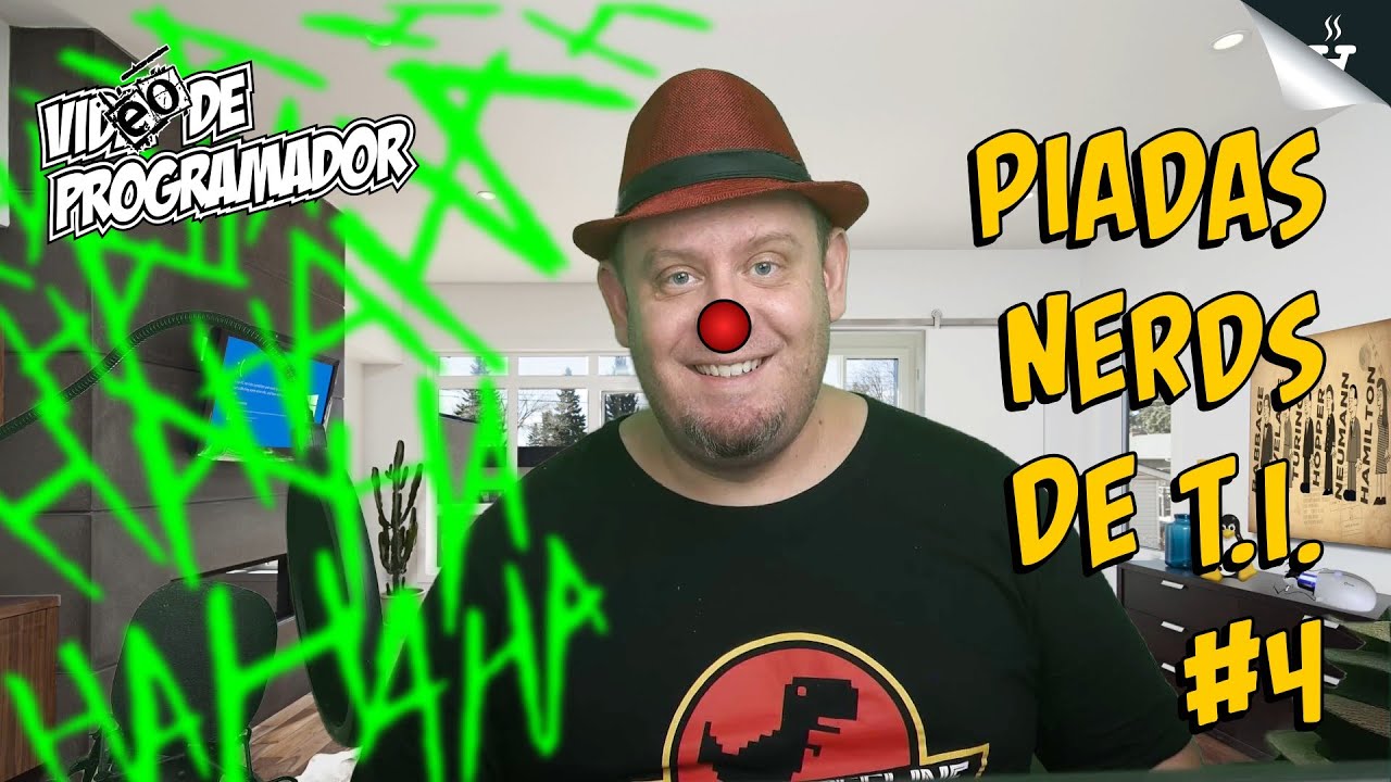 Piadas Nerds de T.I. #4 + Como comecei com programação - YouTube