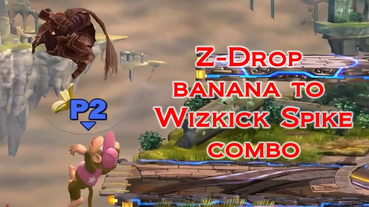 Z-Drop banana to Wizkick Spike - YouTube