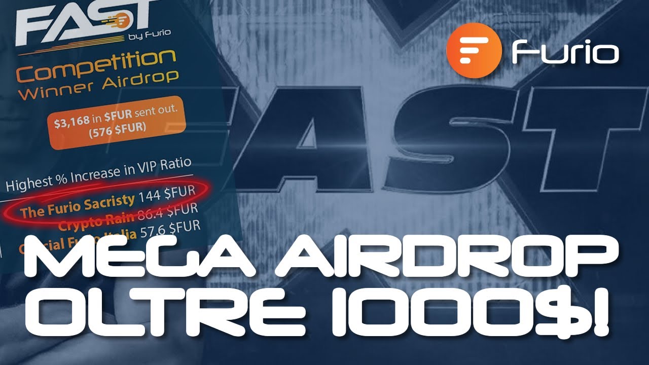 Furio ⚡ Mega Airdrop, oltre 1000$ !!! - YouTube