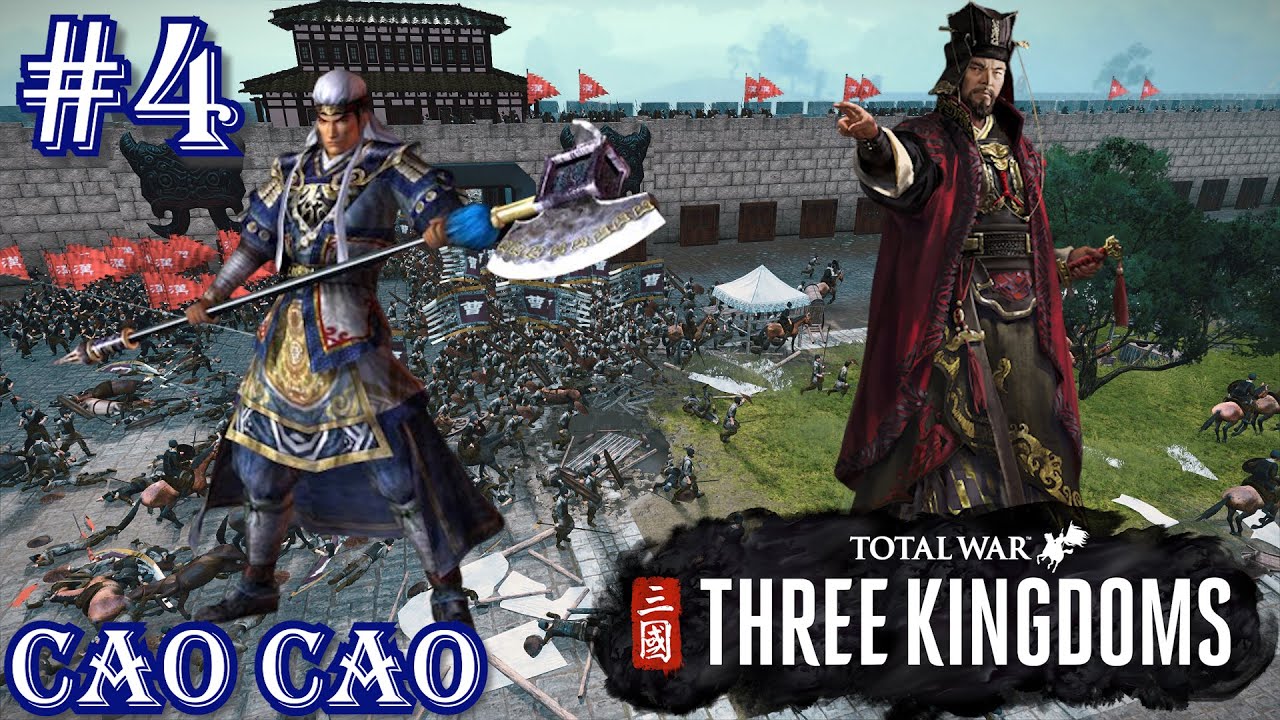 Total war Three Kingdoms Tào Tháo #4: Giải vây Tương Dương, Từ Hoảng càn quết 4 đạo quân Thục ...