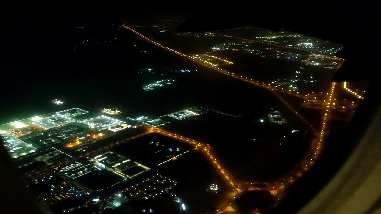 Vlog 2| View from Emirates Flight| EK347| Dubai International Airport ...