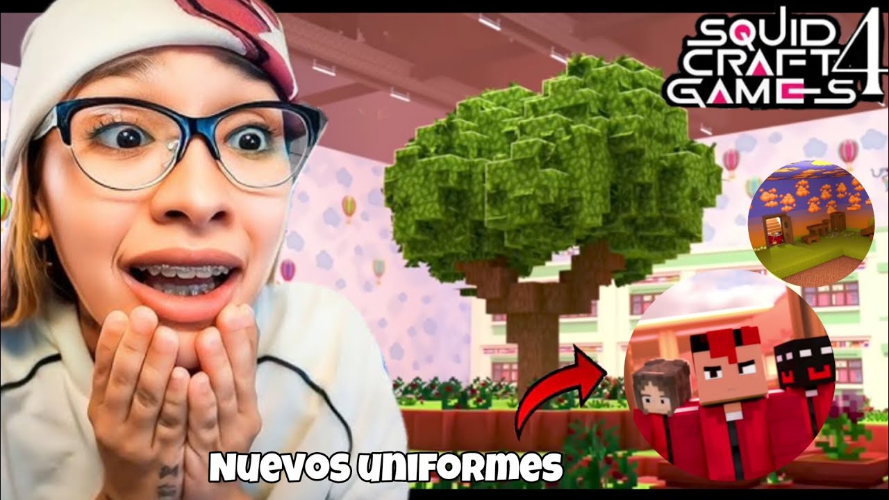 ALONDRA REACCIONA A EL TRÁILER DE LOS SQUID CRAFT GAMES 4 😯 - YouTube