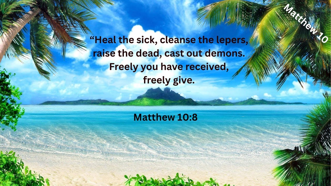 Matthew 10 - Jesus Sends Out the 12 - YouTube