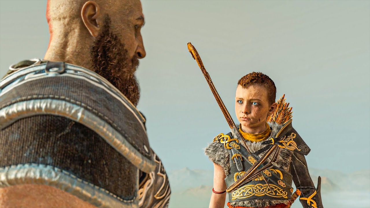 How Atreus Got His Name (Kratos Tells His First Good Story) - YouTube