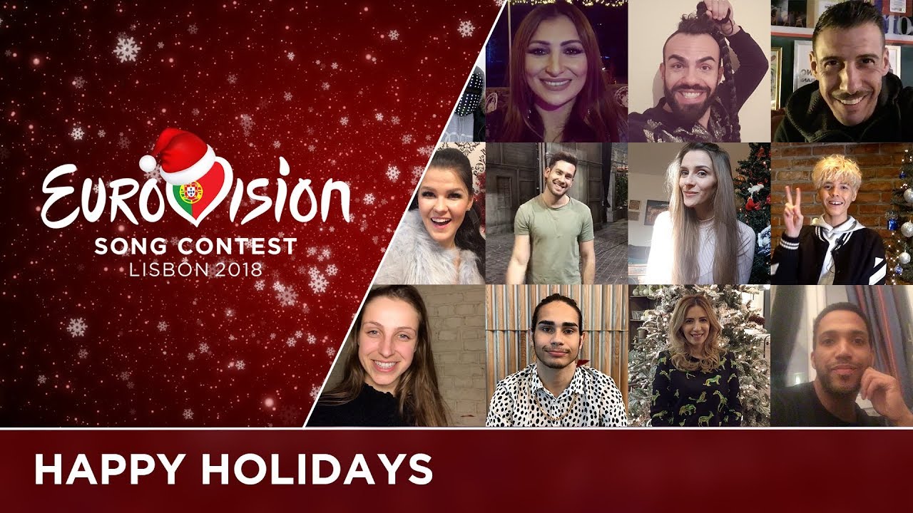 The Eurovision Song Contest stars wish you happy holidays! - YouTube