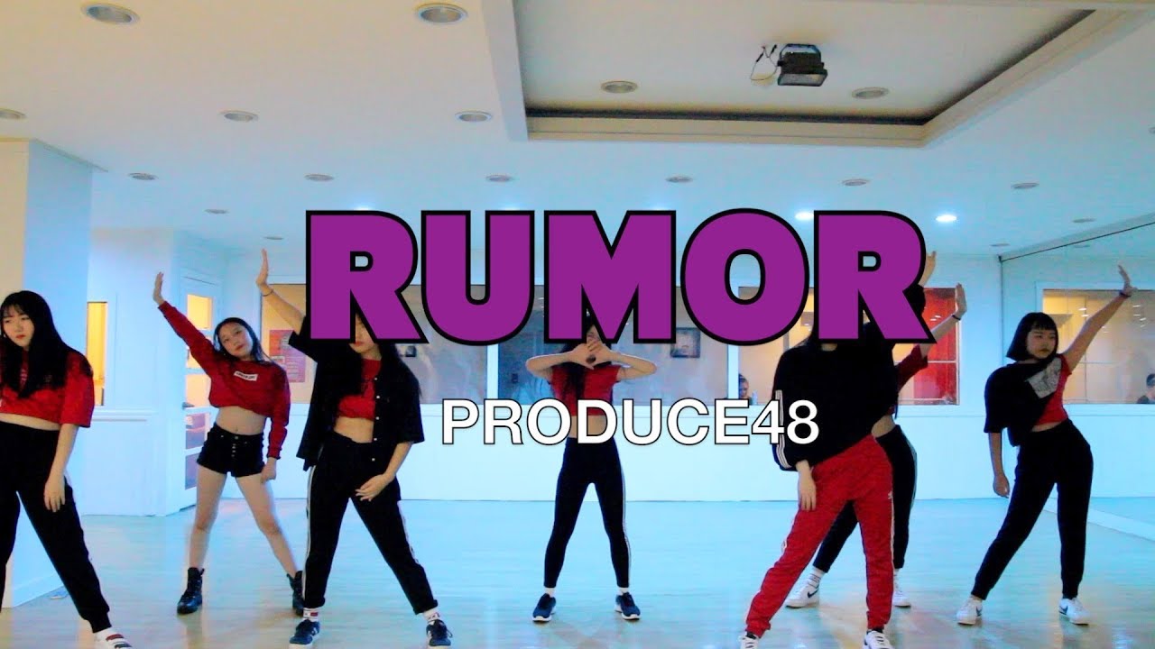 PRODUCE 48 (프로듀스 48) - RUMOR (루머) Dance Cover@엣지댄스 - YouTube