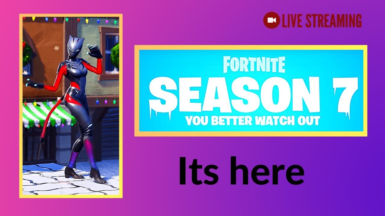 Season 7 is here !!Vbuck And Gold Farm Eas ! battle Royale & STW Live ...
