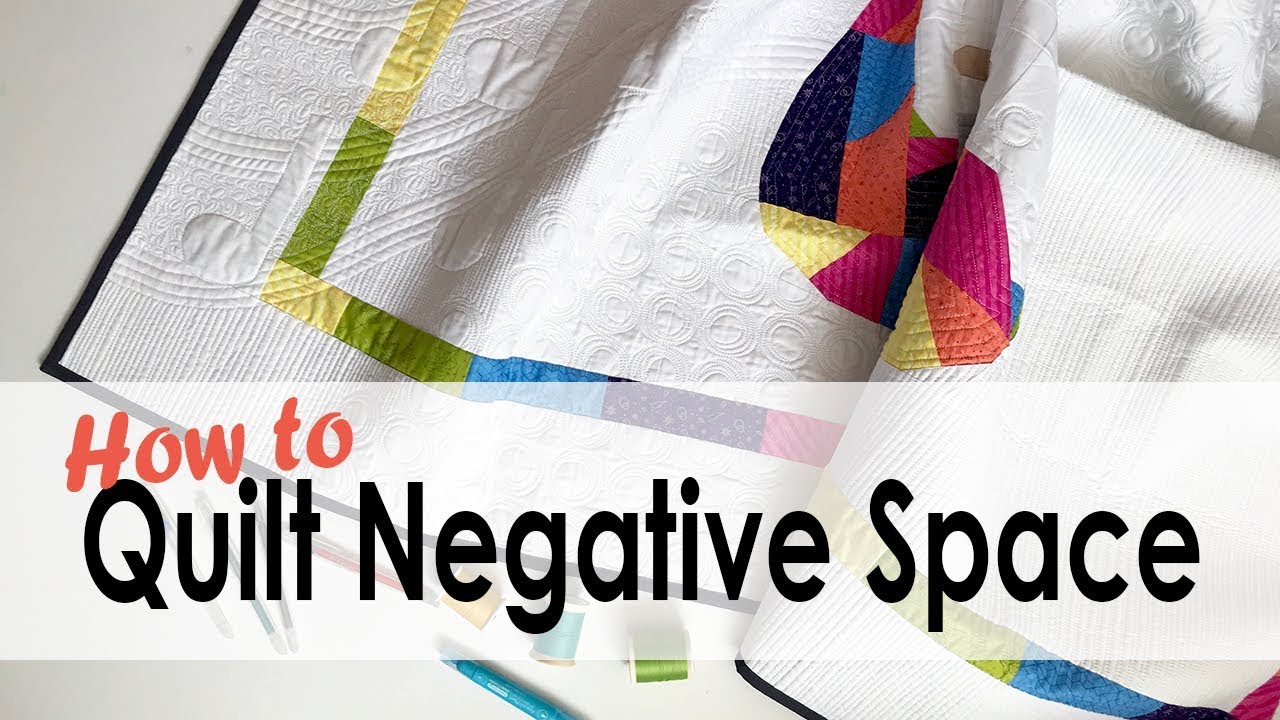 How to Quilt Negative Space with On Williams Street - YouTube