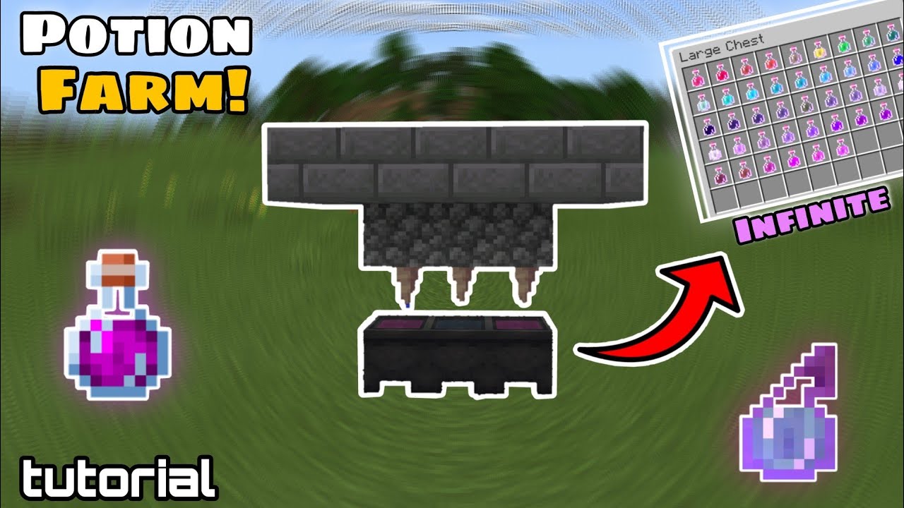 Minecraft: Infinite POTION FARM ! "tutorial" - YouTube