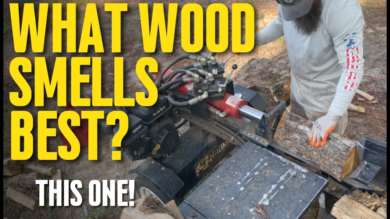 This is the best smelling wood in my opinion - YouTube