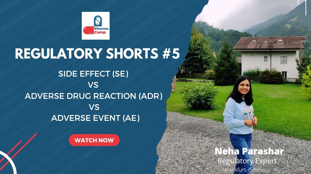 Regulatory Shorts#5| Side Effect vs Adverse Drug Reaction vs Adverse ...