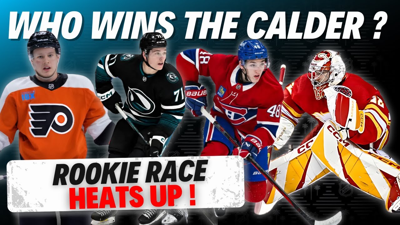 The NHL’s Rookie of the Year Race is HEATING UP 🔥 | Calder Trophy 2025 ...