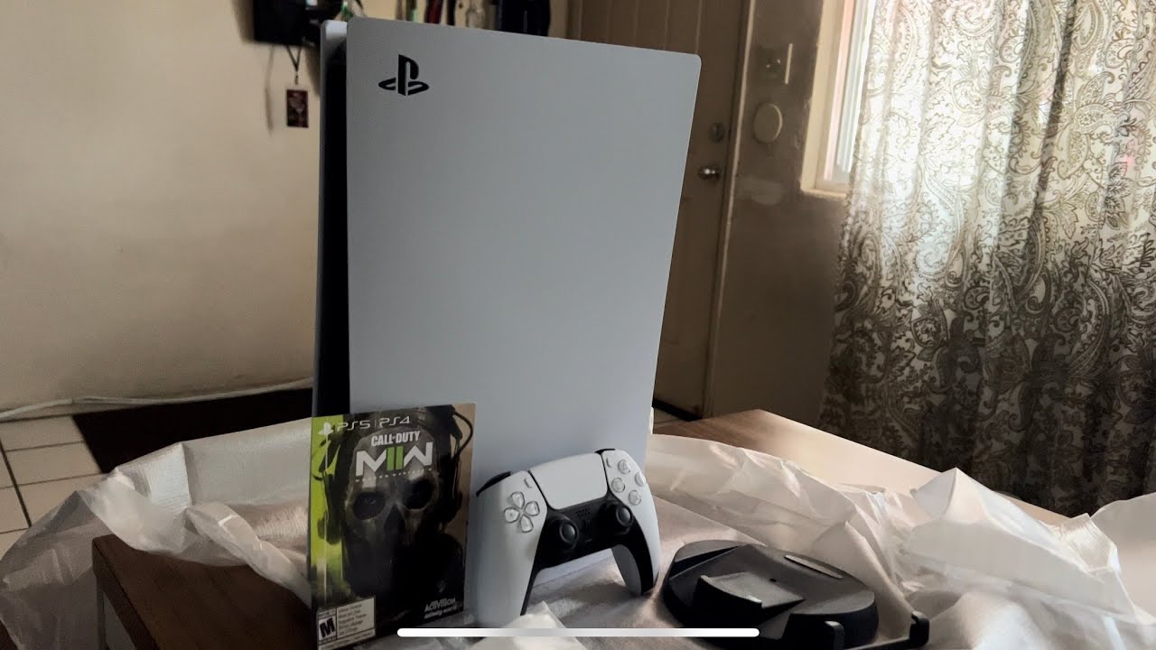 PlayStation send me a broken PS5 * The new Ps5 Mw2 Bundle! - YouTube