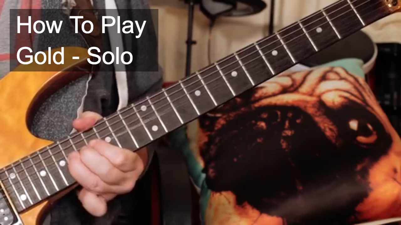 'Gold' Solo - Prince Guitar Lesson - YouTube