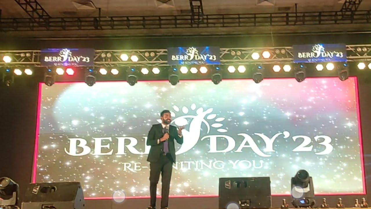 Future MD of milife style Nikhil Chandan sir in Berry Day 23 at Adlux ...