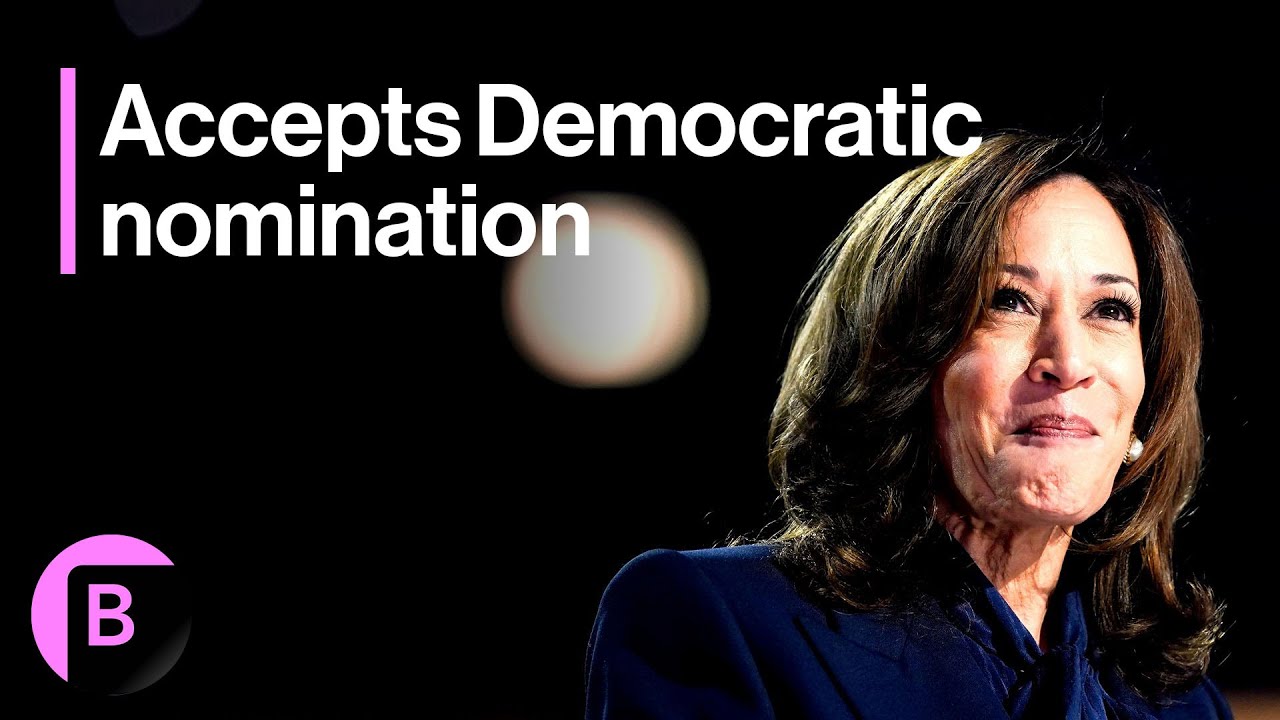 Kamala Harris Accepts Democratic Nomination for President - YouTube
