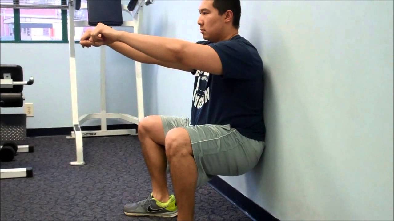 Exercise First: Wall Sits - YouTube