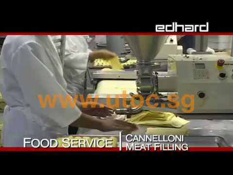 Edhard Filling Machine for Food Service by Utoc Singapore - YouTube