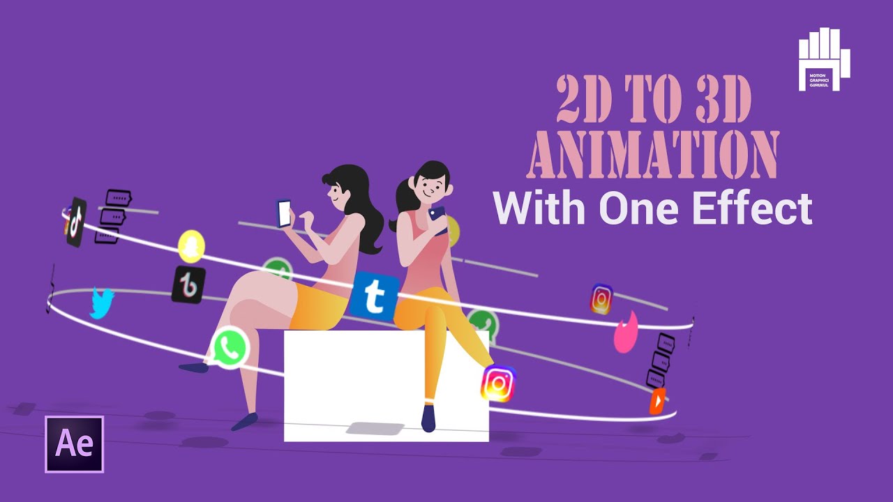 2D to 3D Motion Graphics with ONE EFFECT in After Effects | Motion ...