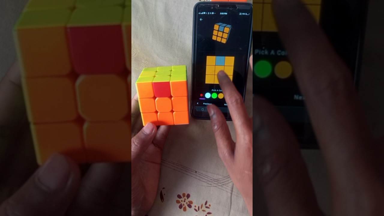 How to Solve a 3/3 Rubik's Cube Solve New Pattern #Short #Video - YouTube