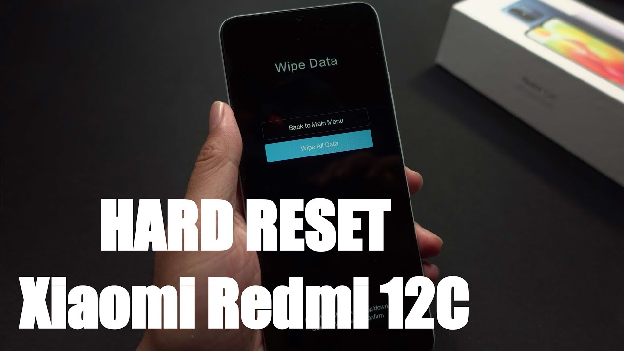 How To Hard Reset Xiaomi Redmi 12C - YouTube