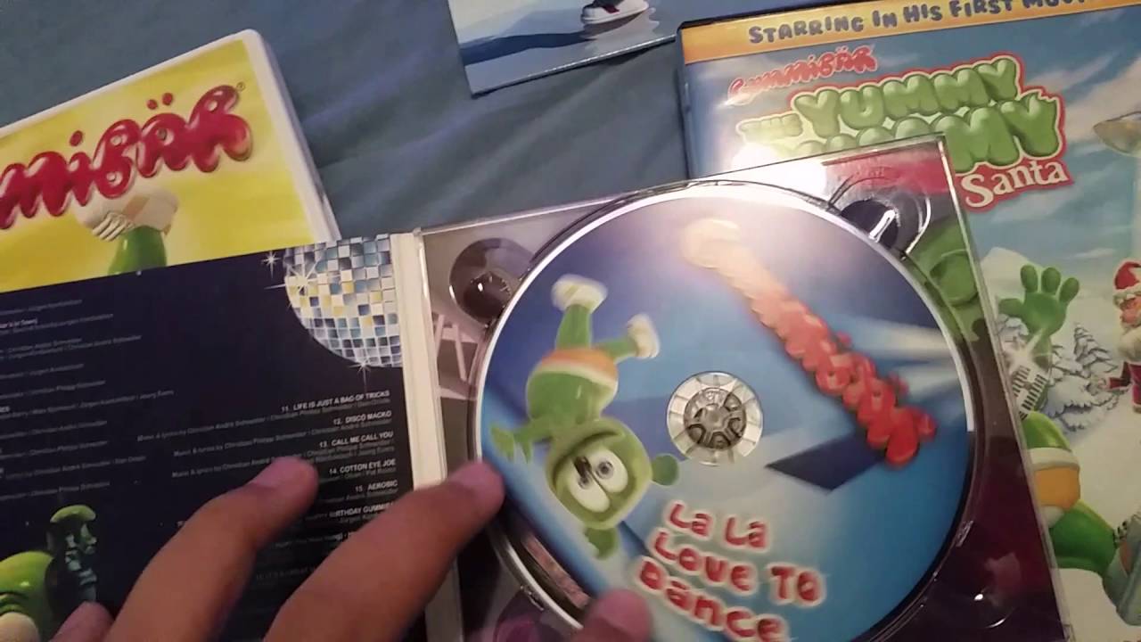 My Gummibar dvd and cd collection - YouTube