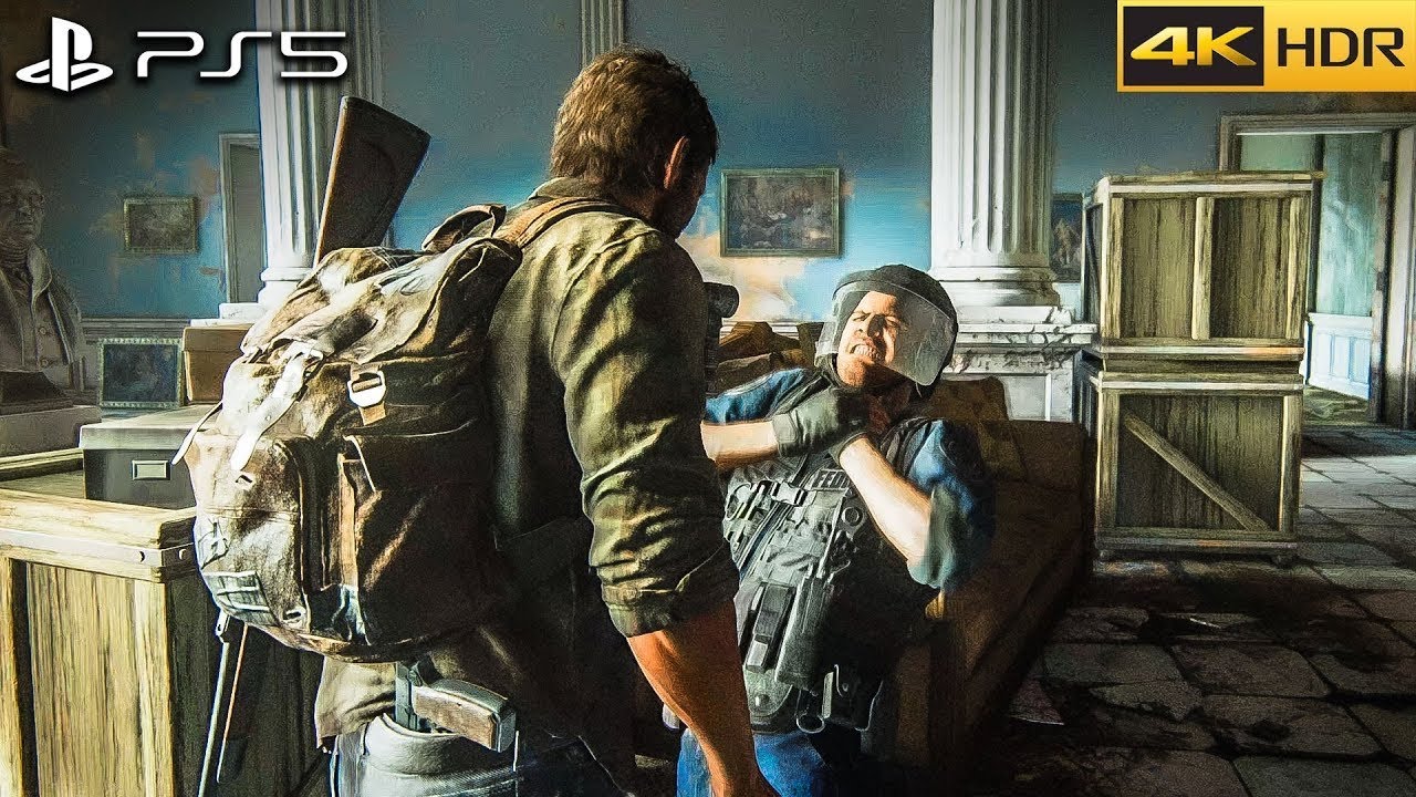 The Last of Us Parte 1 Remake - Joel Aggressive Gameplay 4 ...