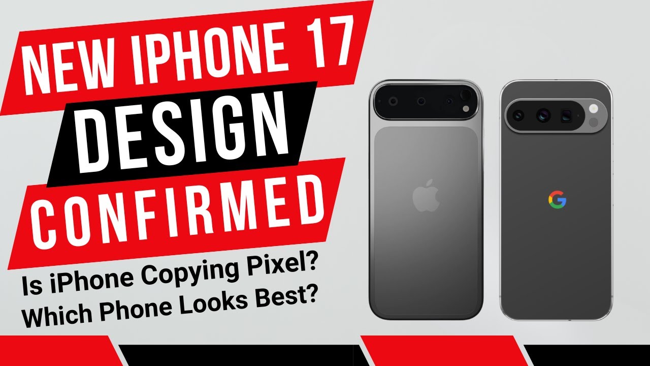 New Apple iPhone 17 Design Leak Looks Like Pixel. Which Design Looks ...