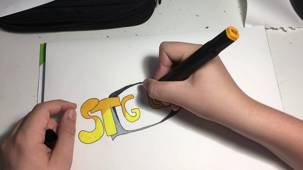 Je dessine STG GEGE - YouTube